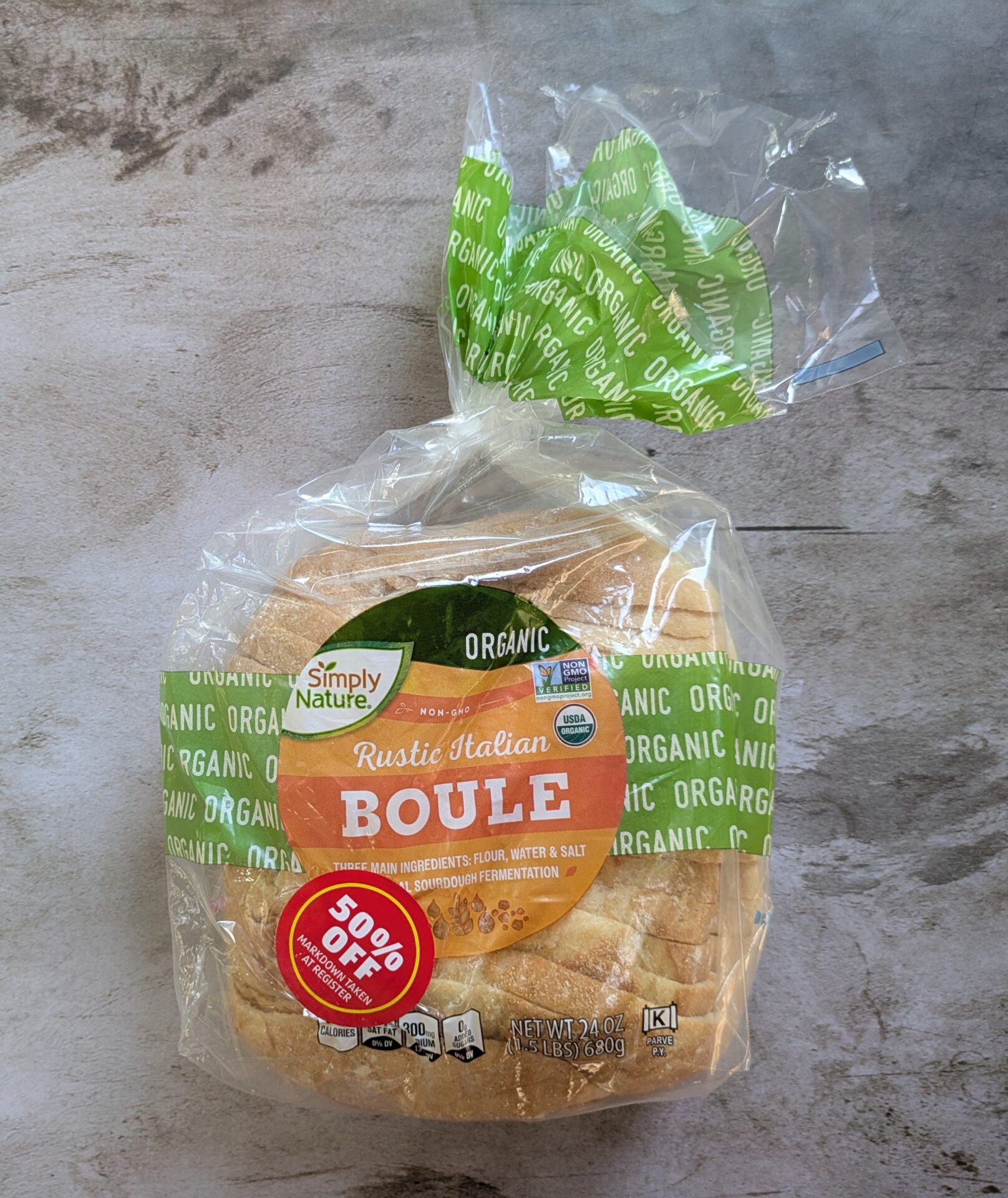 Simply Nature Rustic Italian Boule | Aldi Reviewer
