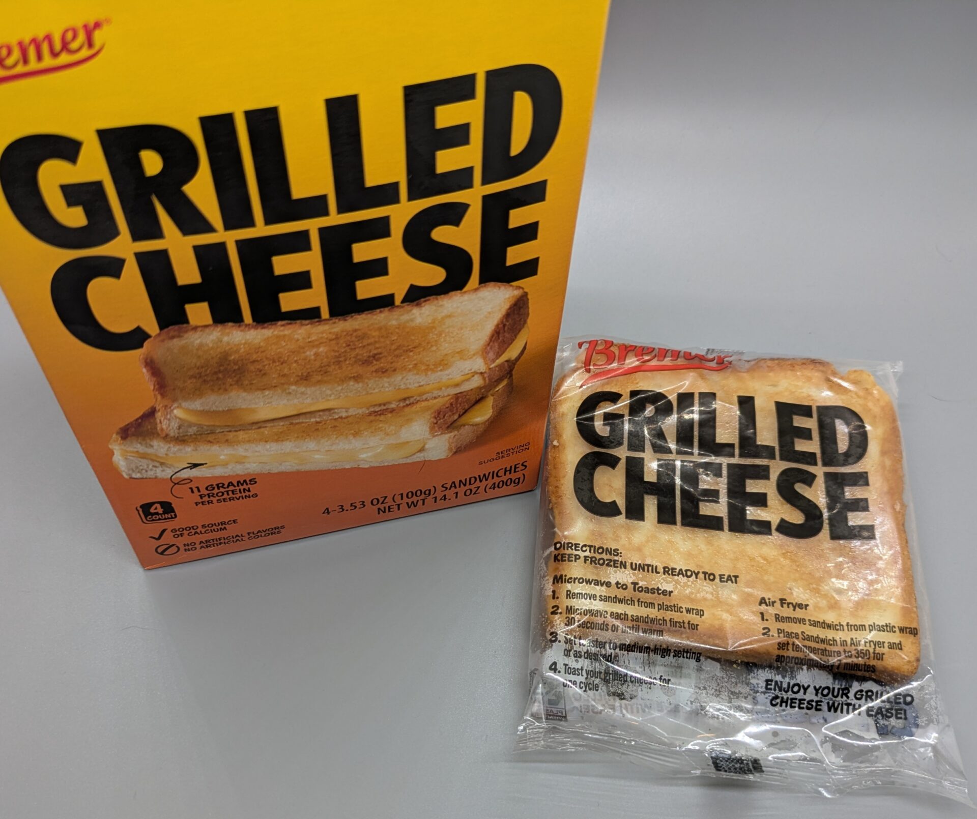 Bremer Grilled Cheese Sandwiches | Aldi Reviewer
