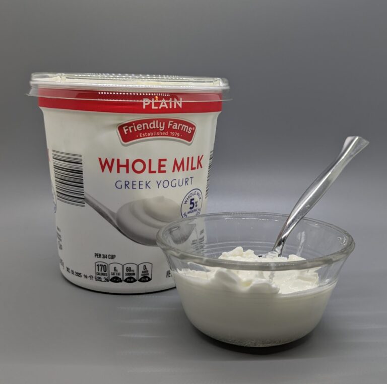 Friendly Farms Whole Milk Greek Yogurt | Aldi Reviewer