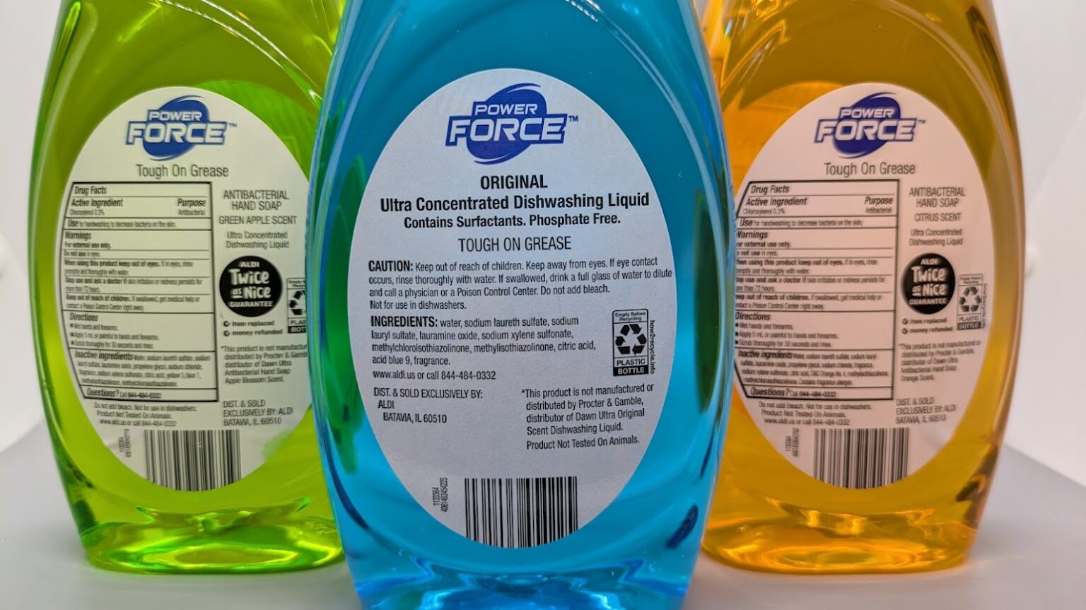 Power Force Ultra Dishwashing Liquid | Aldi Reviewer